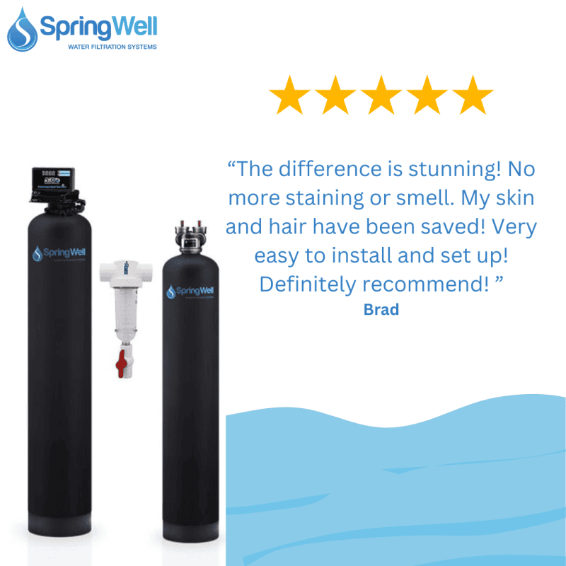 SpringWell WSSF - Well Water Filtration & Futuresoft Combo